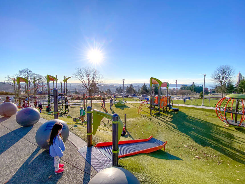 Yesler Terrace Park Seattle: Ultimate Cardboard Sliding Hill for Kids