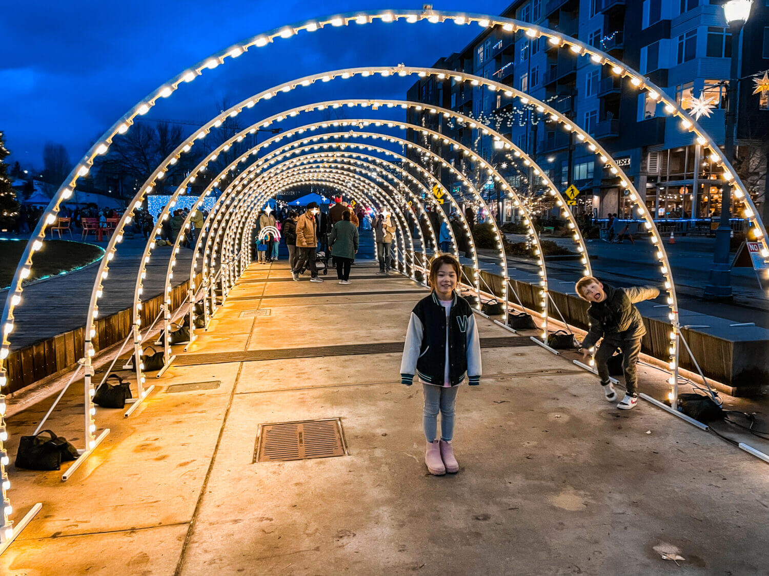 Redmond's Holiday Lights with Fun Collaboration Events for Kids